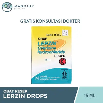 Lerzin Drops 15 ml — Apotek Mandjur