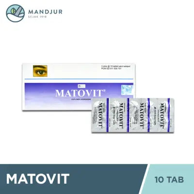 Matovit 10 Tablet — Apotek Mandjur