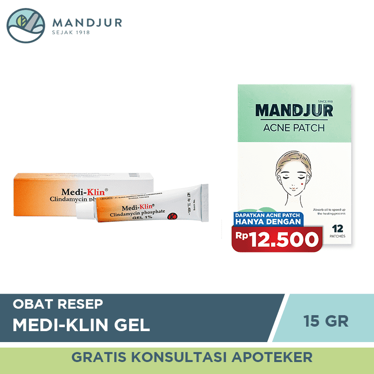 Medi-Klin Gel 15 Gram — Apotek Mandjur