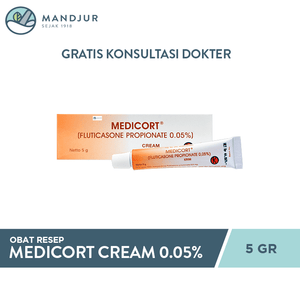 Medicort Cream 5 gr — Apotek Mandjur