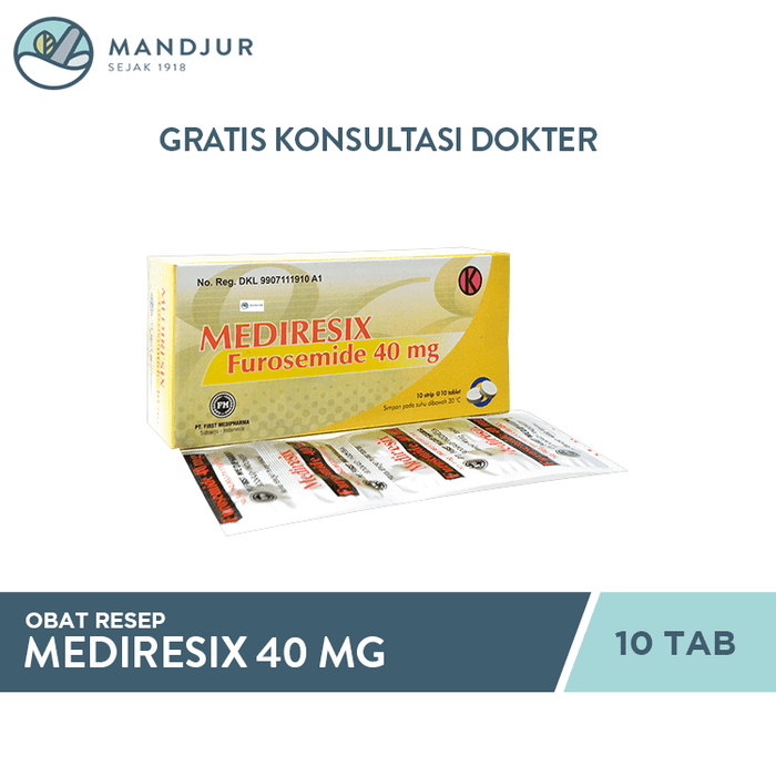Mediresix 40 mg 10 Tablet — Apotek Mandjur