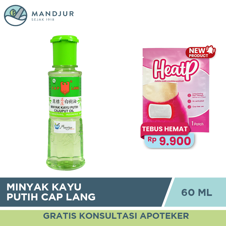 Minyak Kayu Putih Cap Lang 60 Ml — Apotek Mandjur