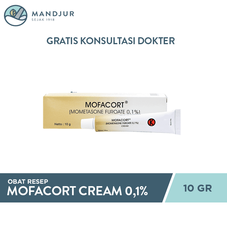 Mofacort Cream 10 G — Apotek Mandjur
