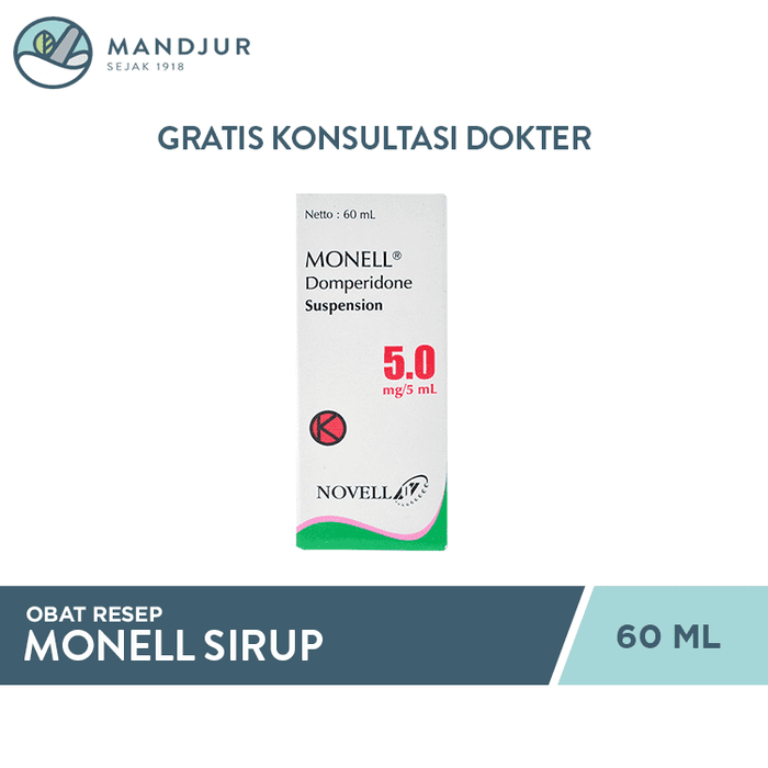 Monell Sirup 60 ml — Apotek Mandjur