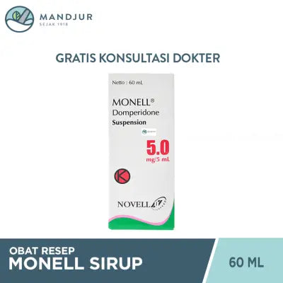 Monell Sirup 60 ml — Apotek Mandjur