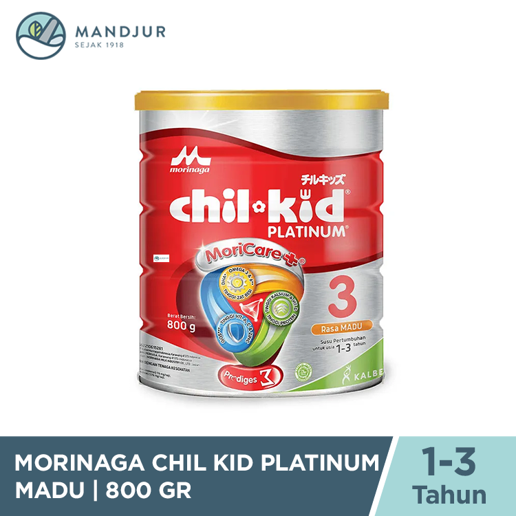 Morinaga Chil Kid Platinum Madu 800 Gr — Apotek Mandjur