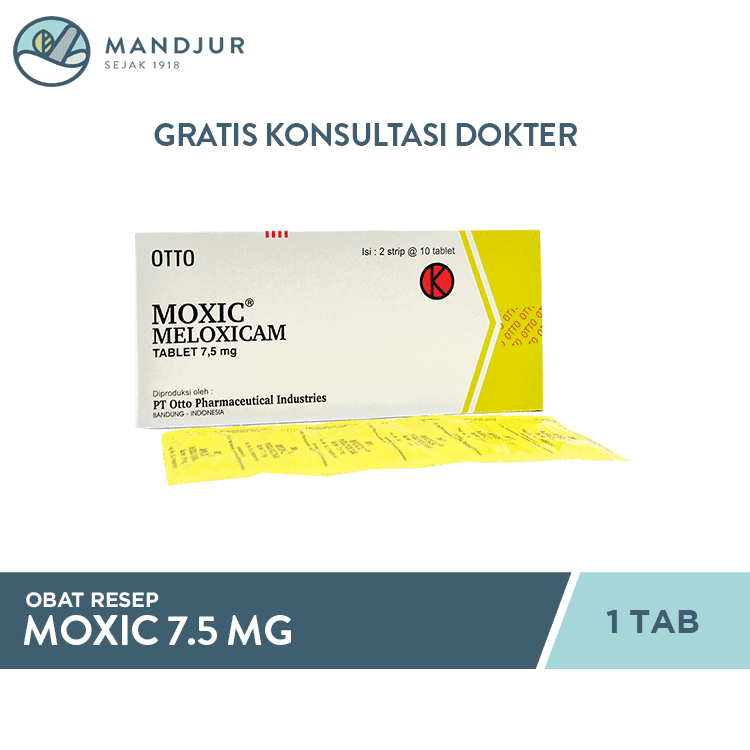 Moxic 7.5 Mg 1 Tablet — Apotek Mandjur