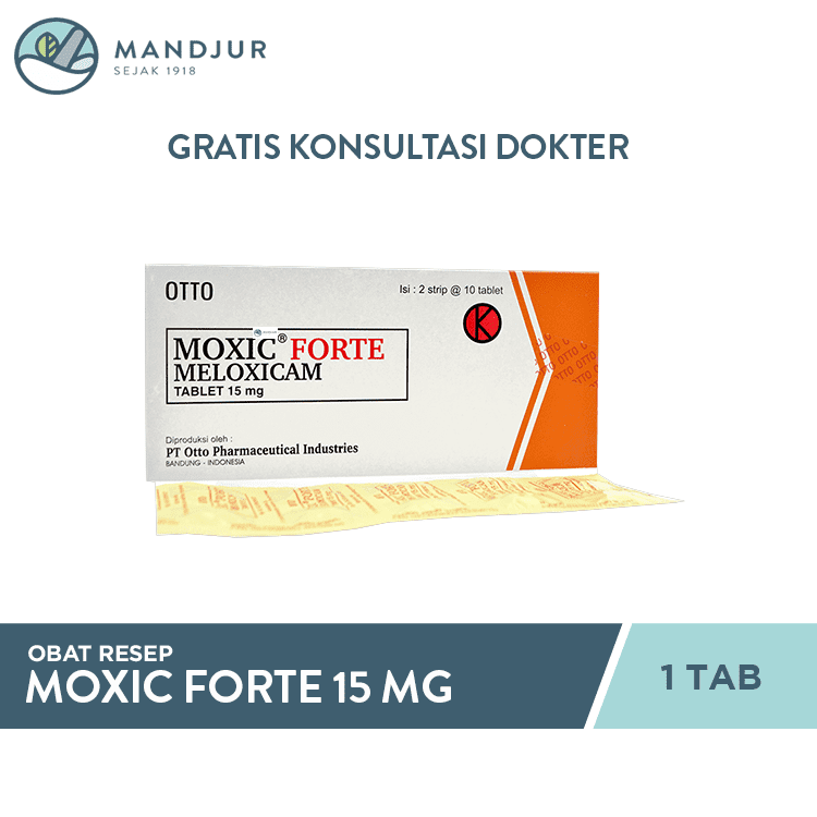 Moxic Forte 15 Mg 1 Tablet — Apotek Mandjur