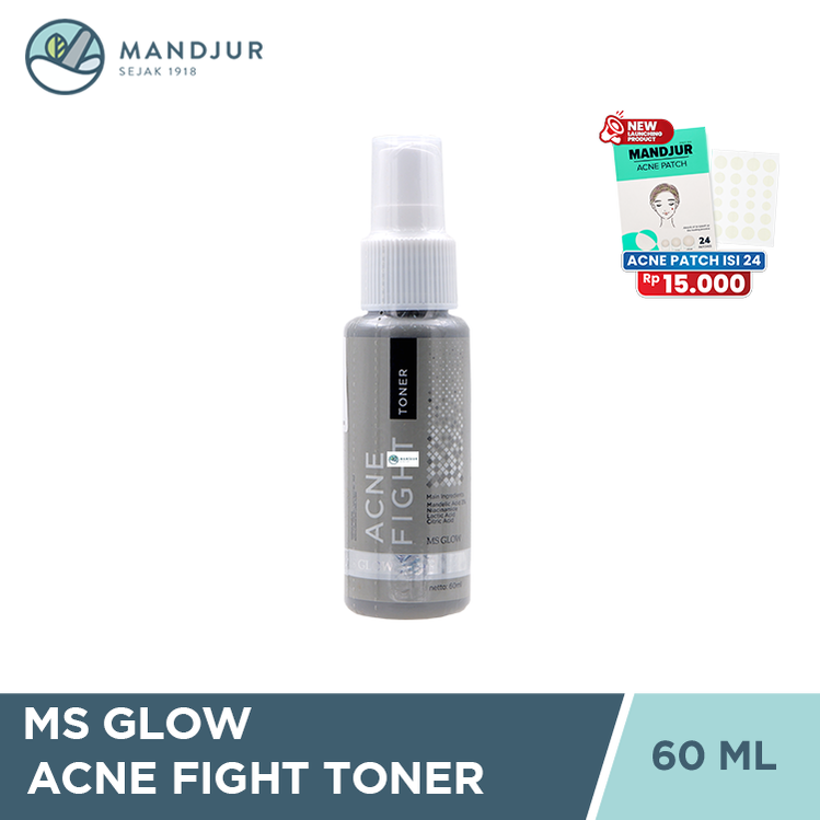 Ms Glow Acne Toner 60 ML — Apotek Mandjur