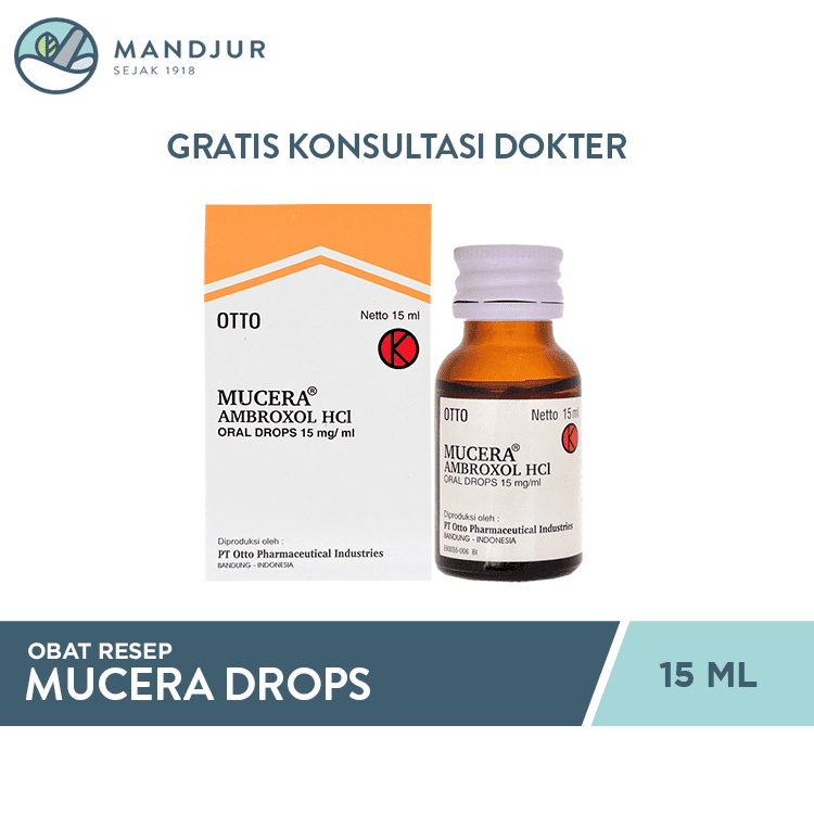 Mucera Drops 15 ml — Apotek Mandjur