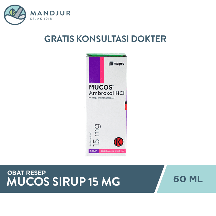 Mucos Sirup 60 Ml — Apotek Mandjur
