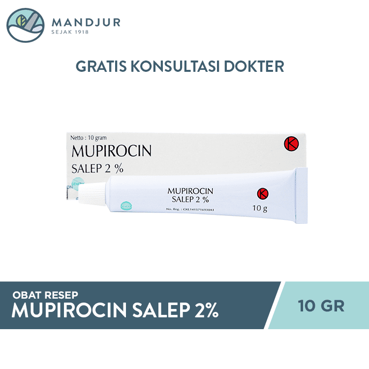 Mupirocin Salep 2% 10 Gr — Apotek Mandjur