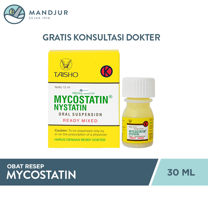 Mycostatin Drops 12 ML — Apotek Mandjur