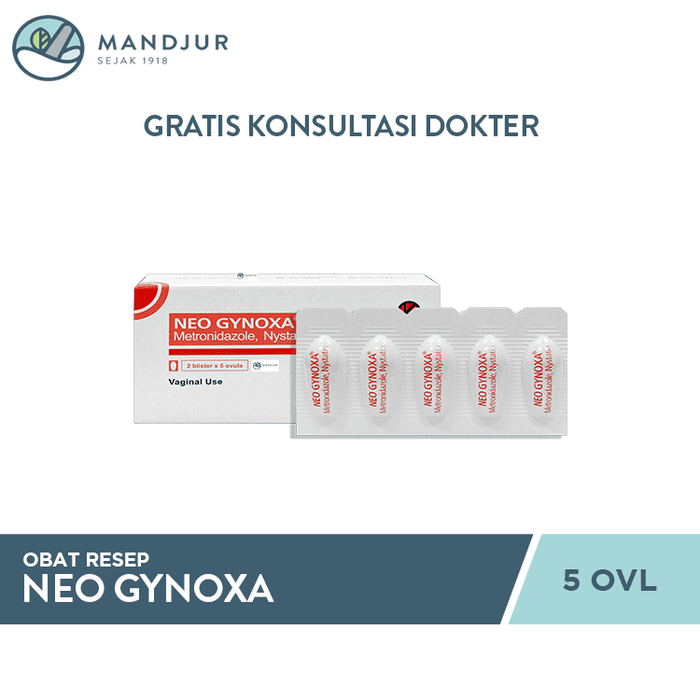 Neo Gynoxa 5 Ovula — Apotek Mandjur