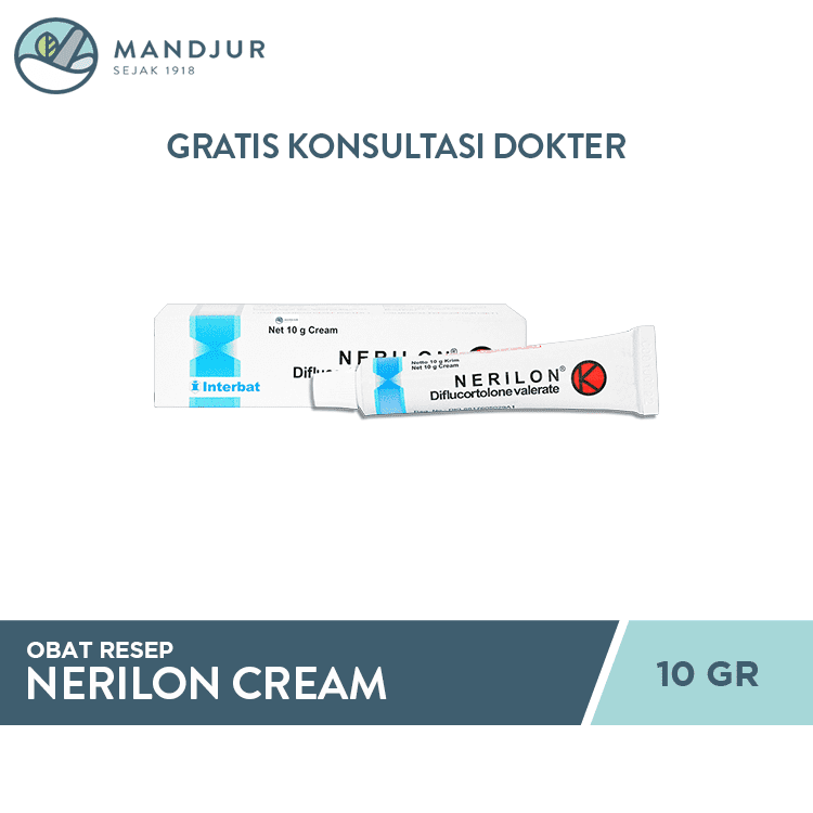 Nerilon 0.1% Cream 10 Gram — Apotek Mandjur