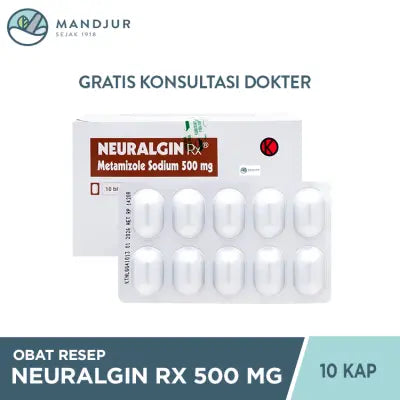 Neuralgin Rx 10 Kapsul — Apotek Mandjur