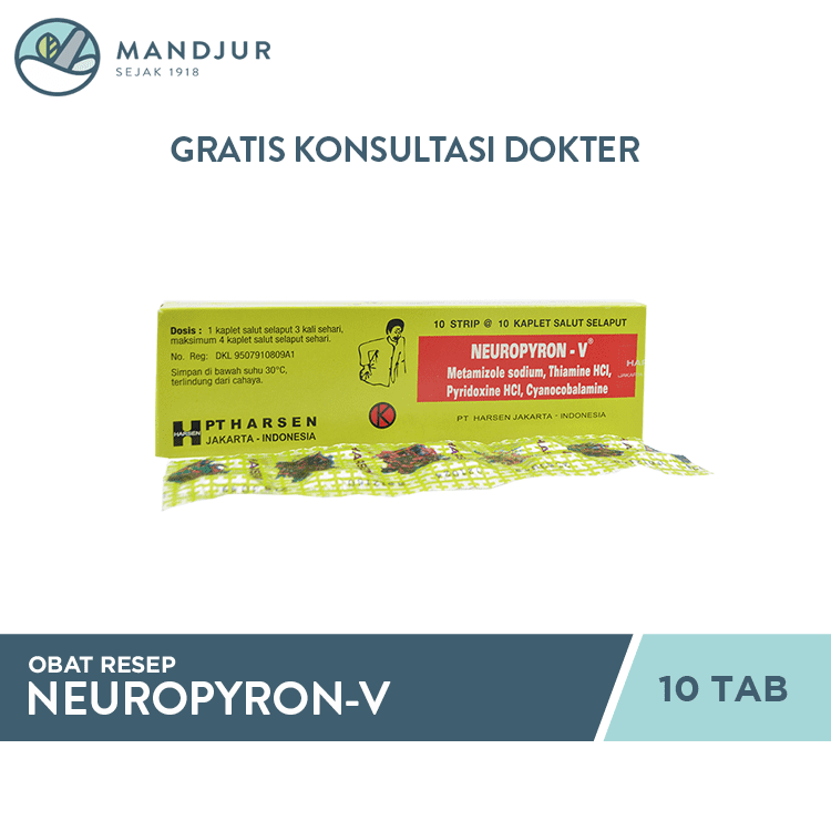 Neuropyron V 10 Tablet — Apotek Mandjur