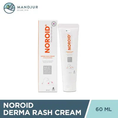 Noroid Derma Rash Cream 60 mL — Apotek Mandjur