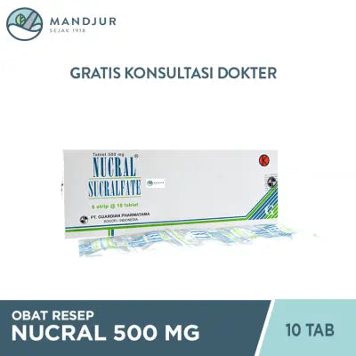 Nucral 500 Mg 10 Tablet — Apotek Mandjur