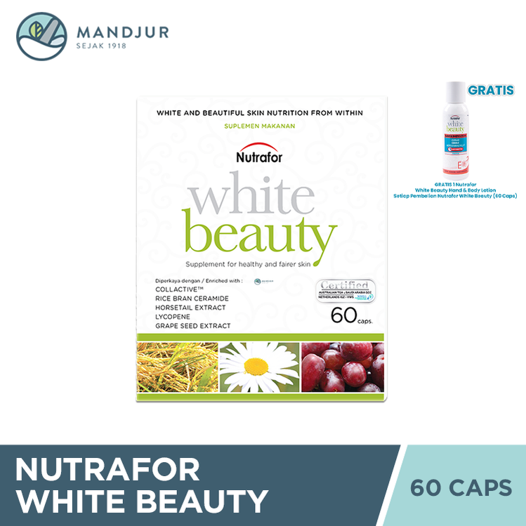 Nutrafor White Beauty (60 Caps) — Apotek Mandjur