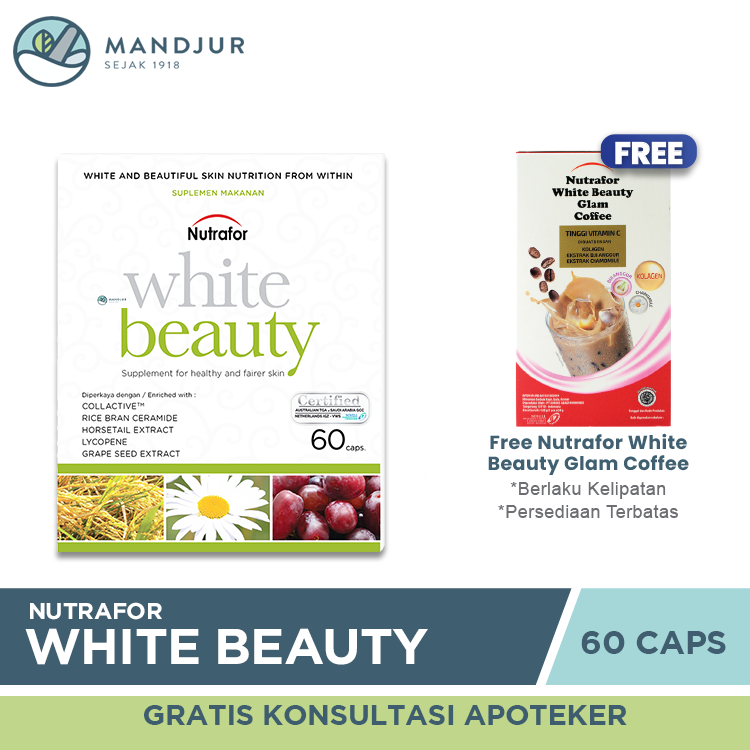 Nutrafor White Beauty (60 Caps) — Apotek Mandjur