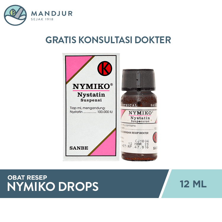 Nymiko Drops 12 ml — Apotek Mandjur