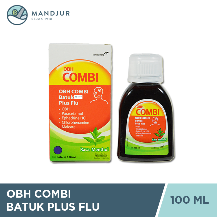 OBH Combi Batuk Plus Flu — Apotek Mandjur