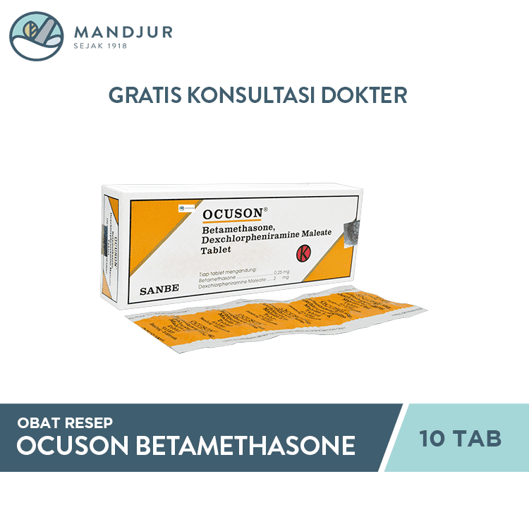 Ocuson Strip 10 Tablet — Apotek Mandjur