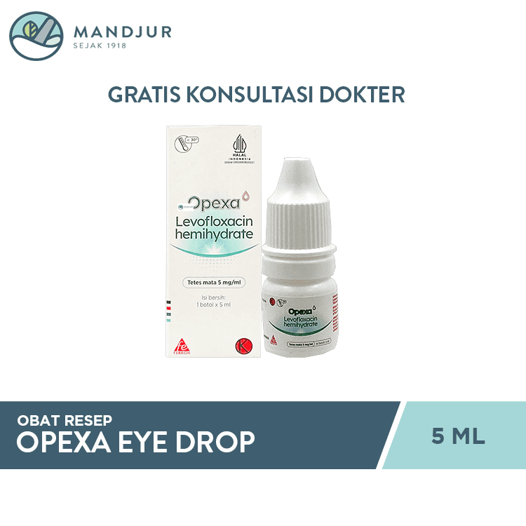 Opexa Eye Drop 5 ml — Apotek Mandjur