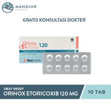 Orinox 120 Mg 10 Tablet — Apotek Mandjur