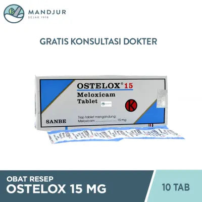 Ostelox 15 mg 10 Tablet — Apotek Mandjur