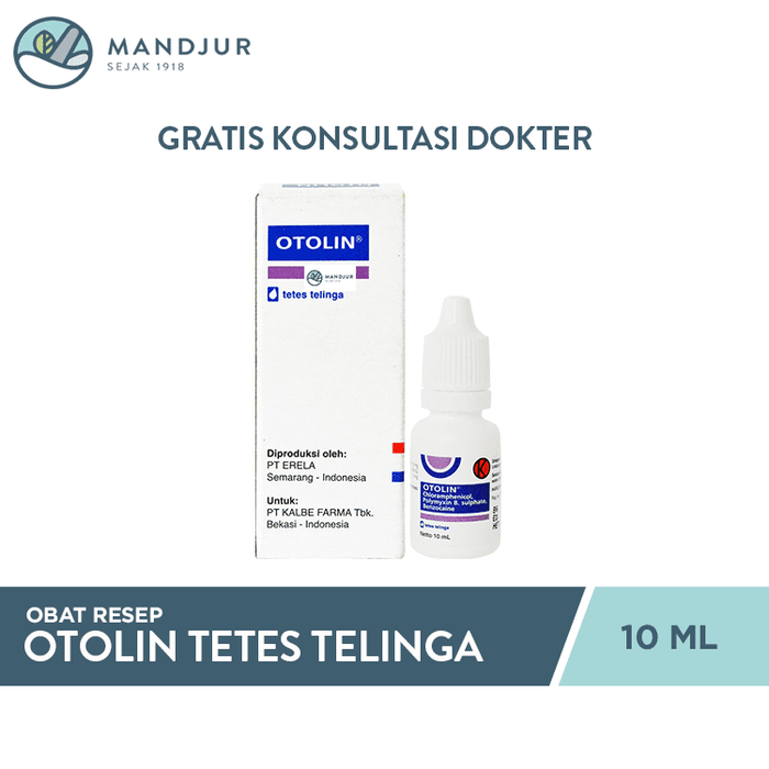 Otolin Ear Drop 10 ML — Apotek Mandjur