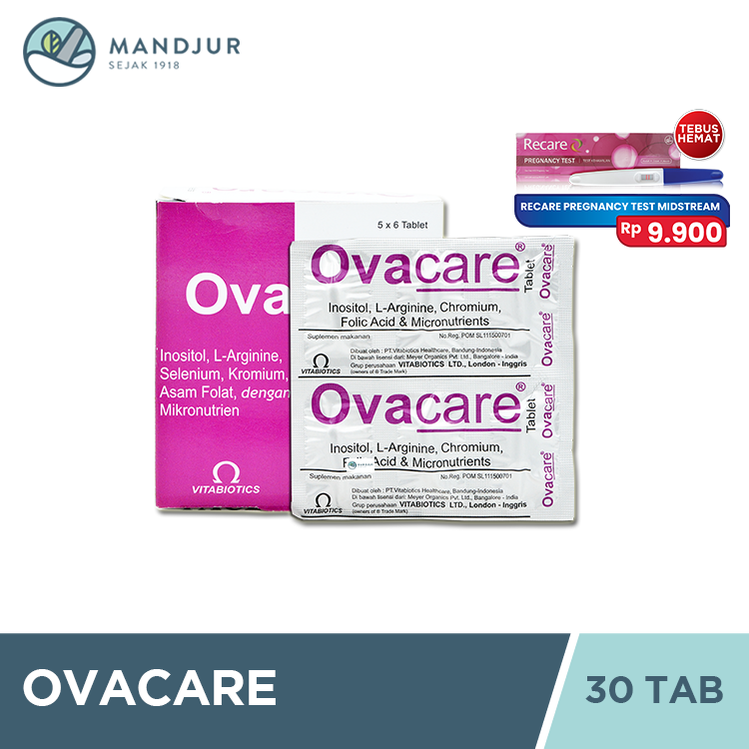 Ovacare 30 Tablet — Apotek Mandjur