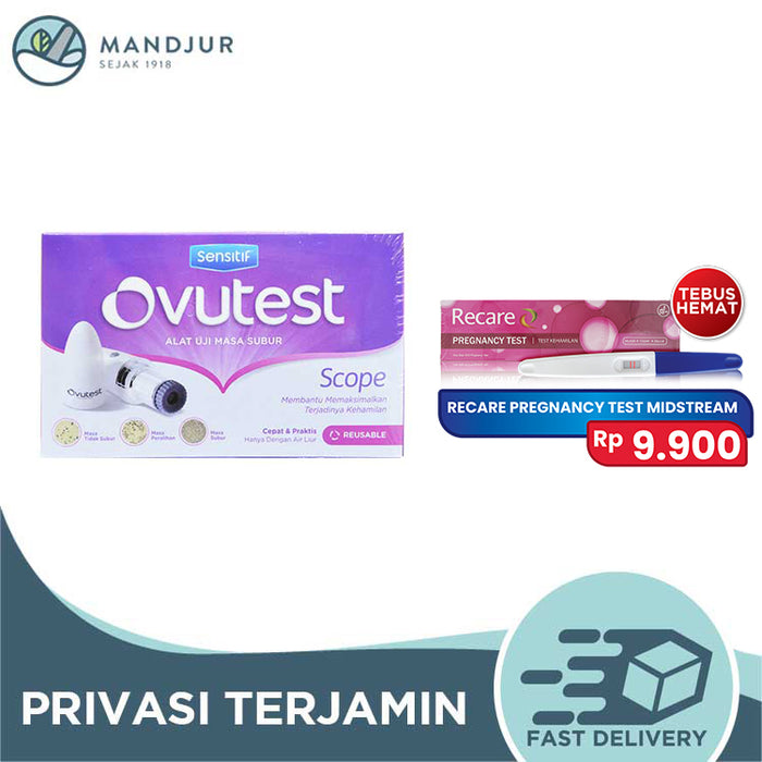 Ovutest Scope (Alat Uji Masa Subur) — Apotek Mandjur