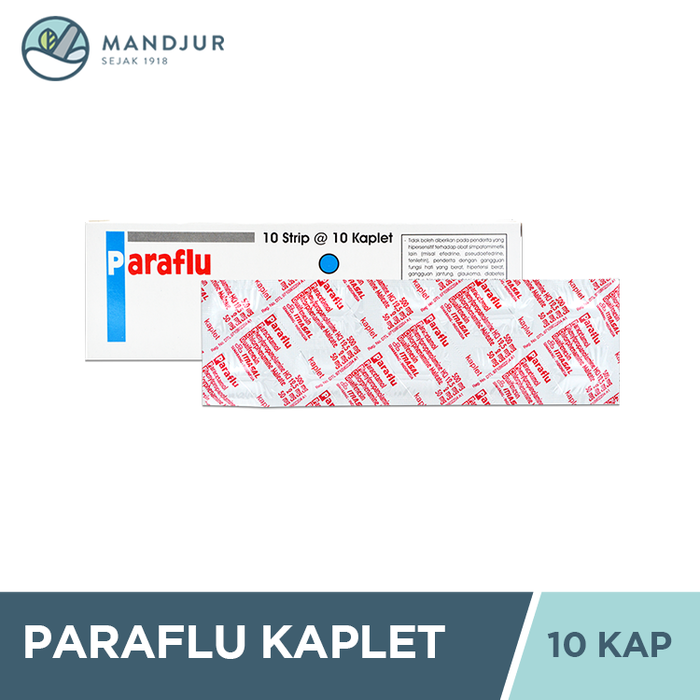 Paraflu 10 Kaplet — Apotek Mandjur