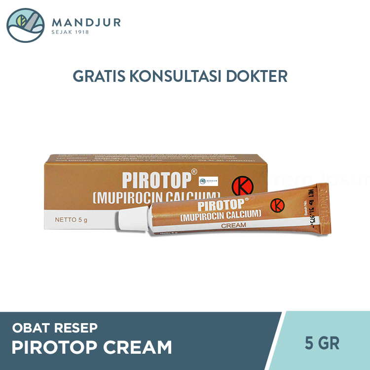 Pirotop Cream 5 Gram — Apotek Mandjur