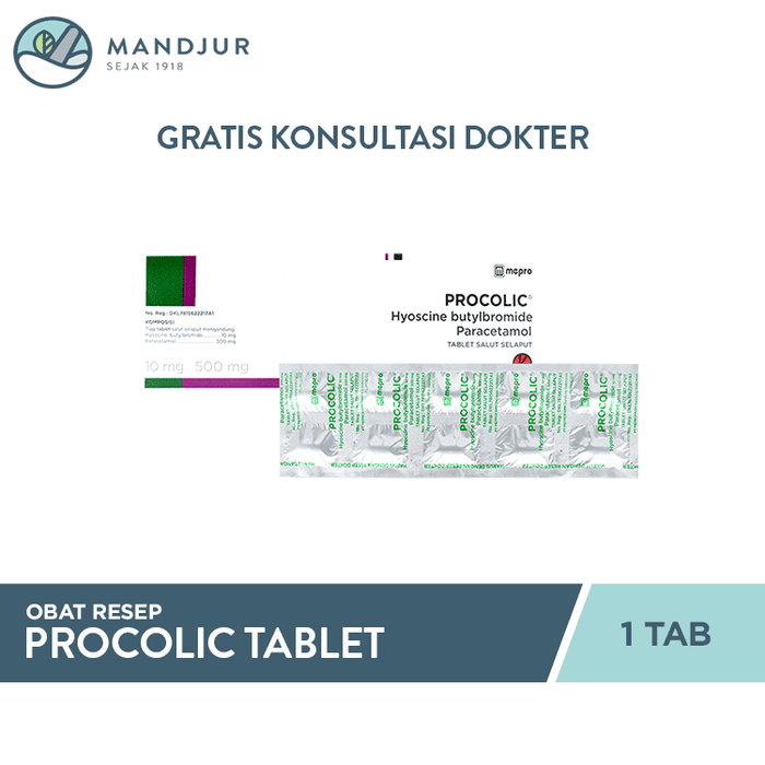 Procolic 1 Tablet — Apotek Mandjur