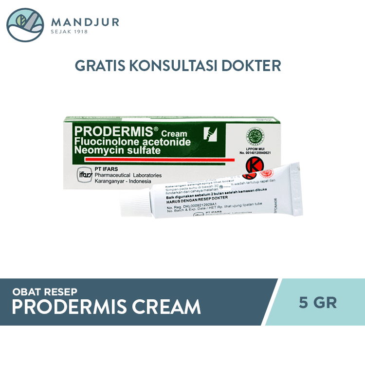 Prodermis Cream 5 g — Apotek Mandjur