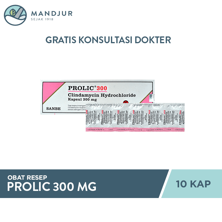 Prolic 300 Mg 10 Kapsul — Apotek Mandjur
