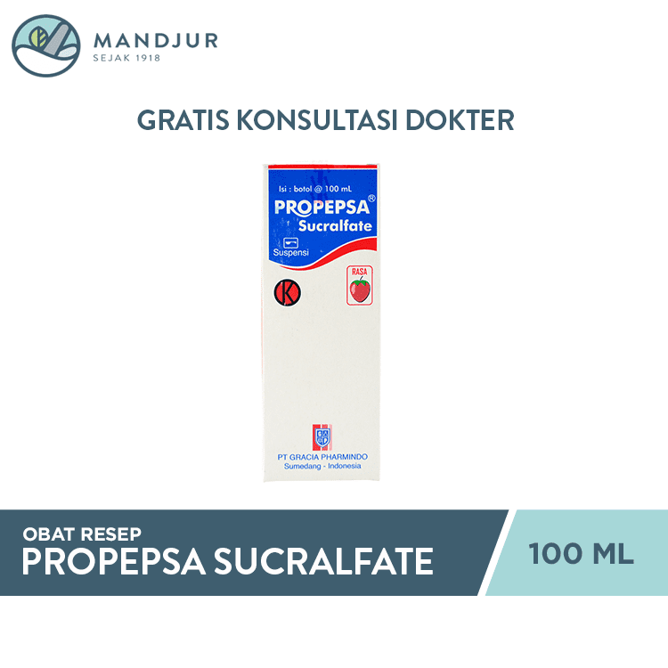 Propepsa Sirup 100 ml — Apotek Mandjur