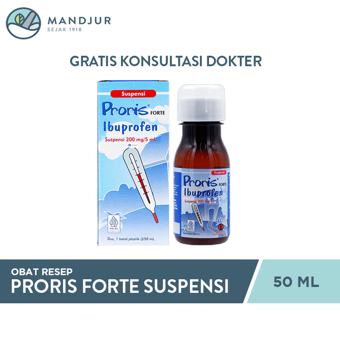 Proris Forte Suspensi 50 mL — Apotek Mandjur