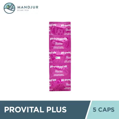 Provital Plus 5 Kapsul — Apotek Mandjur