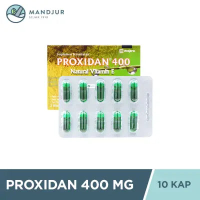 Proxidan 400 Mg 10 Kapsul — Apotek Mandjur