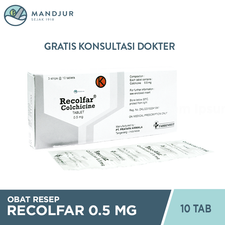 Recolfar 0.5 Mg Strip 10 Tablet — Apotek Mandjur
