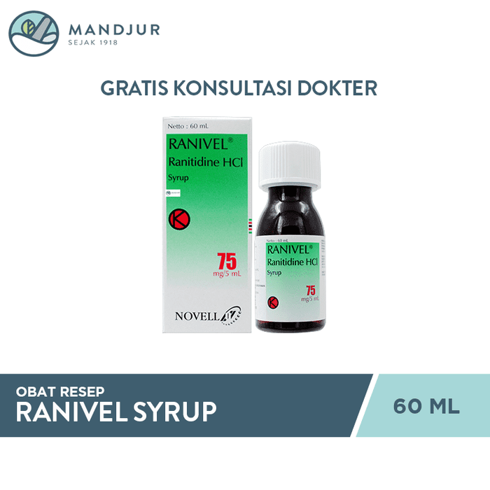 Ranivel Sirup 60 ML — Apotek Mandjur