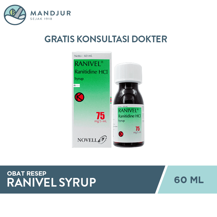 Ranivel Sirup 60 ML — Apotek Mandjur