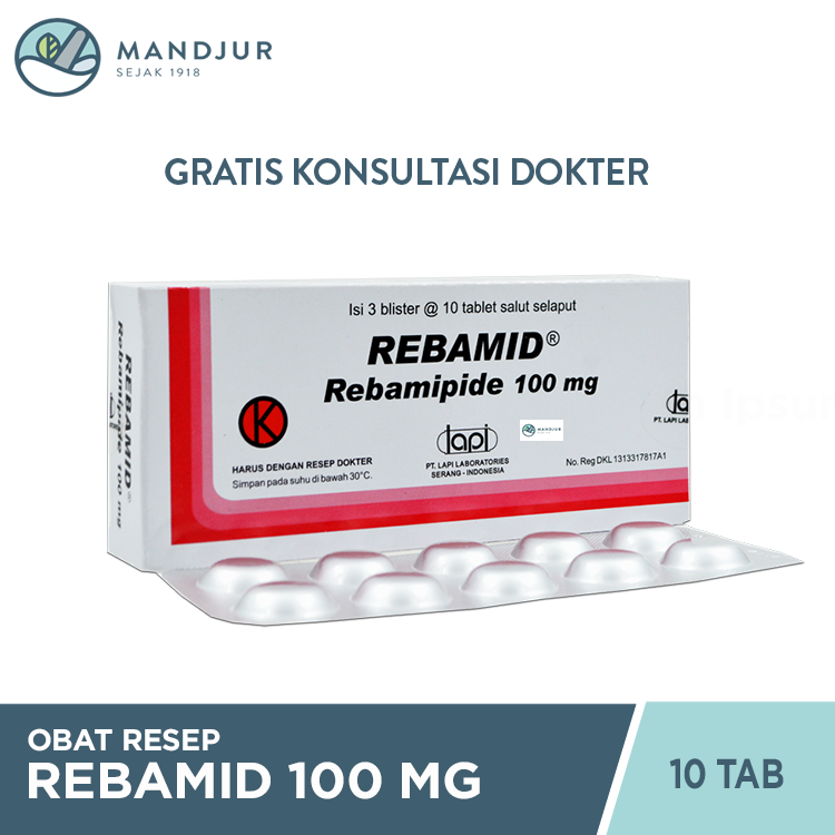 Rebamid 10 Tablet — Apotek Mandjur
