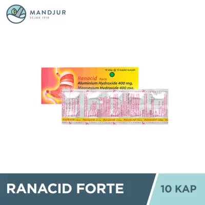 Ranacid Forte 10 Kaplet — Apotek Mandjur