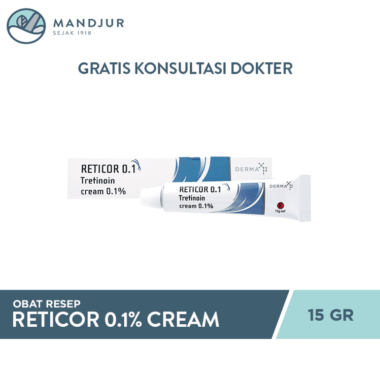 Reticor 0.1% Cream 15 g — Apotek Mandjur