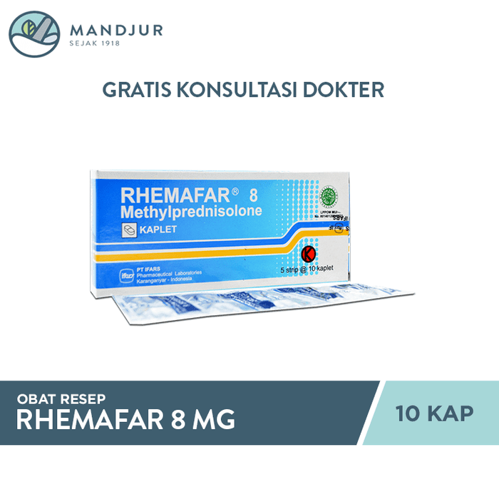 Rhemafar 8 Mg 10 Kaplet — Apotek Mandjur